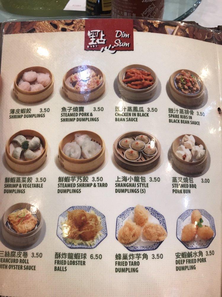 Menu at HK Cafe, Portland