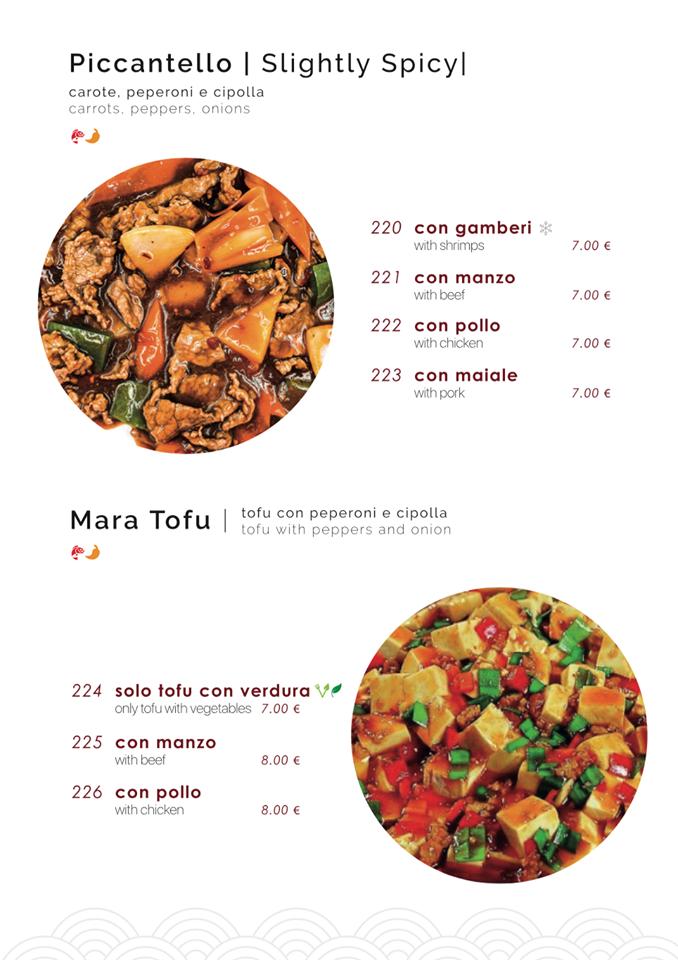 Menu at Samurai Sushi restaurant, Roveredo in Piano