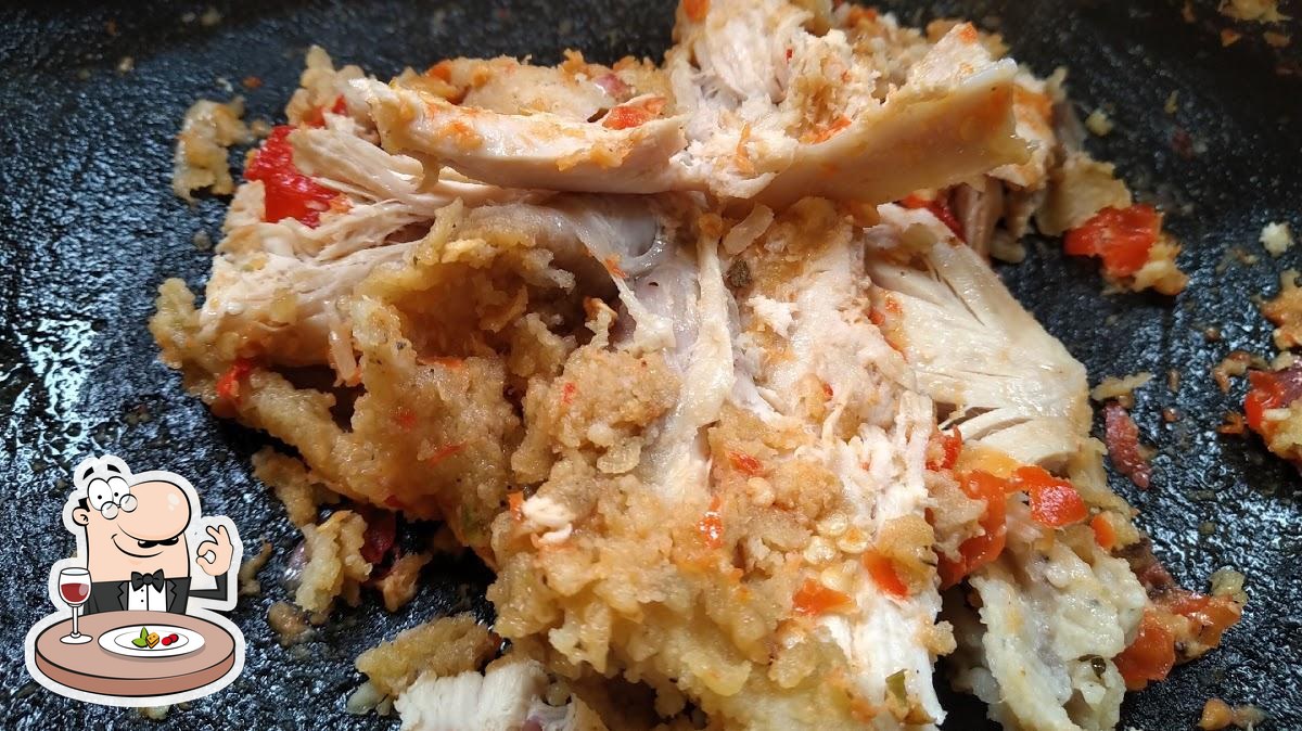 Ayam Geprek Fathimah fried chicken restaurant, Indonesia, Jl. Seroja ...