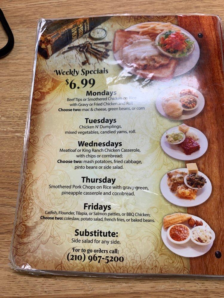 Menu at Williams Confectionery Crafts desserts, Live Oak