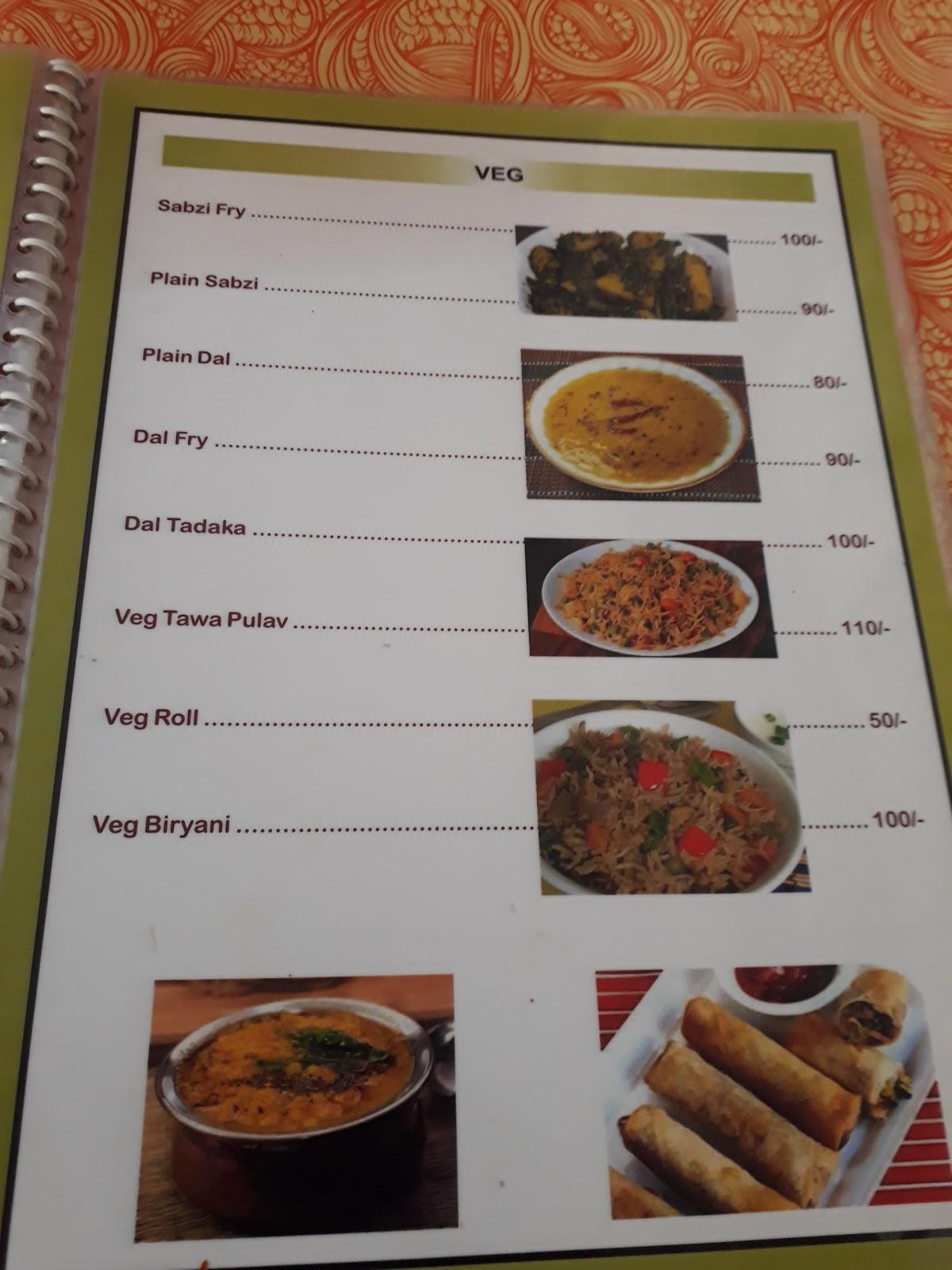 Menu at New Aflatoon Restaurant, Calangute, Calangute Beach Rd