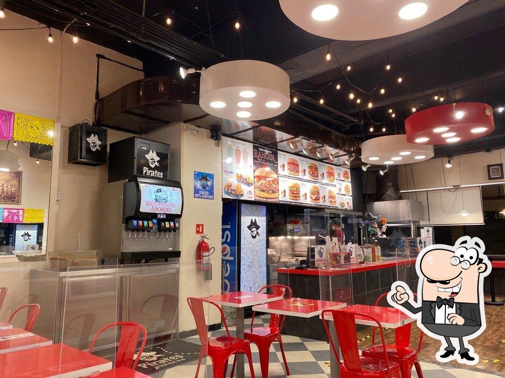 Restaurante Pirates Burgers, Ciudad de México, Isabel La Católica 28 ...