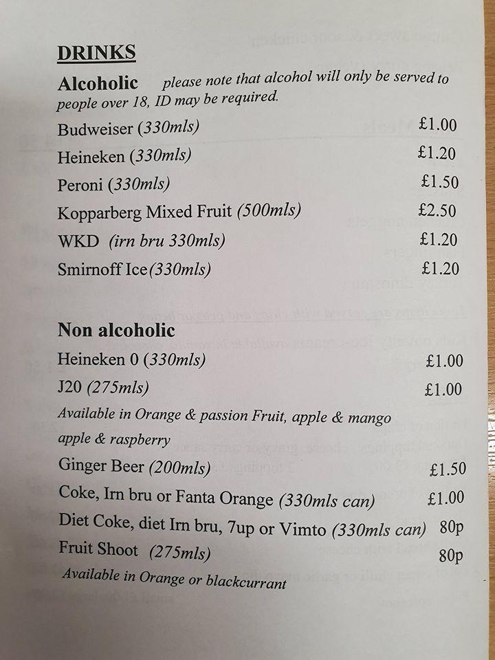 Menu at Solway Lodge Hotel Gretna pub & bar, Gretna