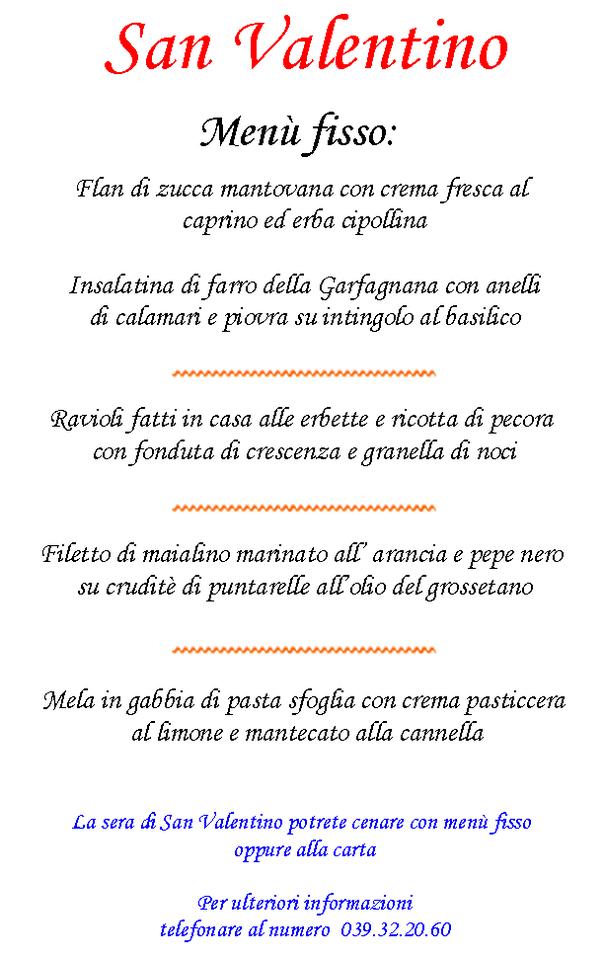 Menu da Osteria Del Cavolo ristorante, Monza