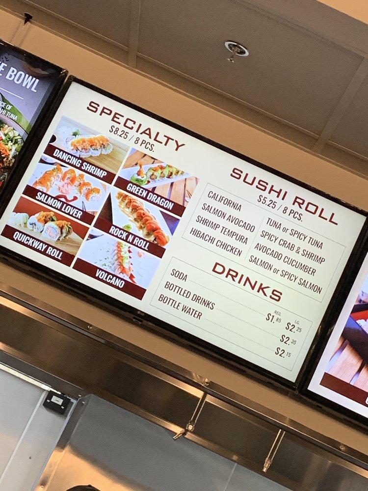 Carta del restaurante Quickway Japanese Hibachi, Woodbridge