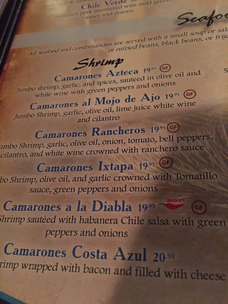 Menu at Fresh Agave Mexican Bar & Grill, Palm Desert, CA-111