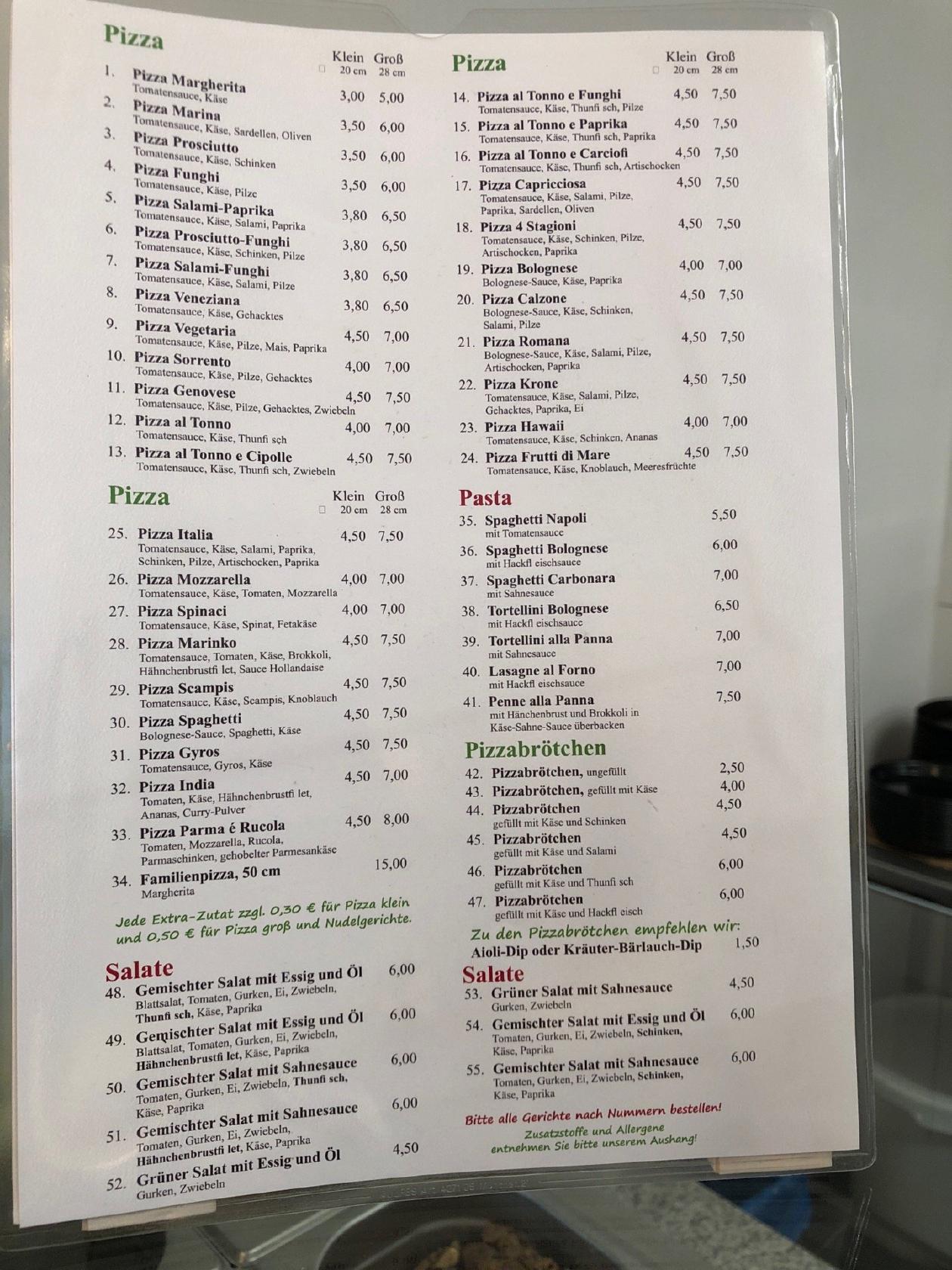 Speisekarte von Bei MAZE restaurant, Versmold
