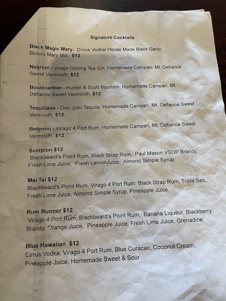 Menu at Bell Cafe, Mechanicsville, Bell Creek Rd B