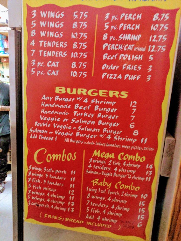 Menu at Family Den pub & bar, Chicago, S Stony Is Ave