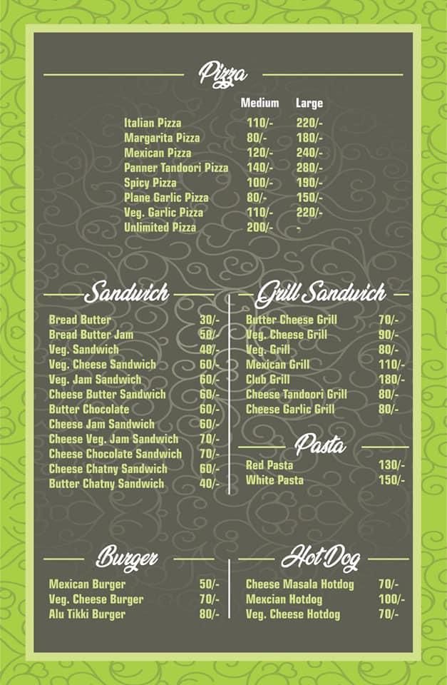 Menu at EAT n MEET, Bhavnagar, G-214