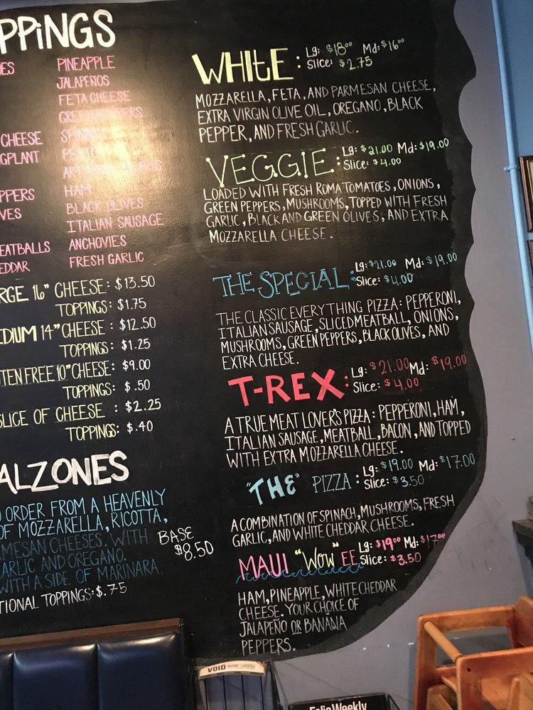 Menu at Moon River Pizza pizzeria, Fernandina Beach, 925 S 14th St