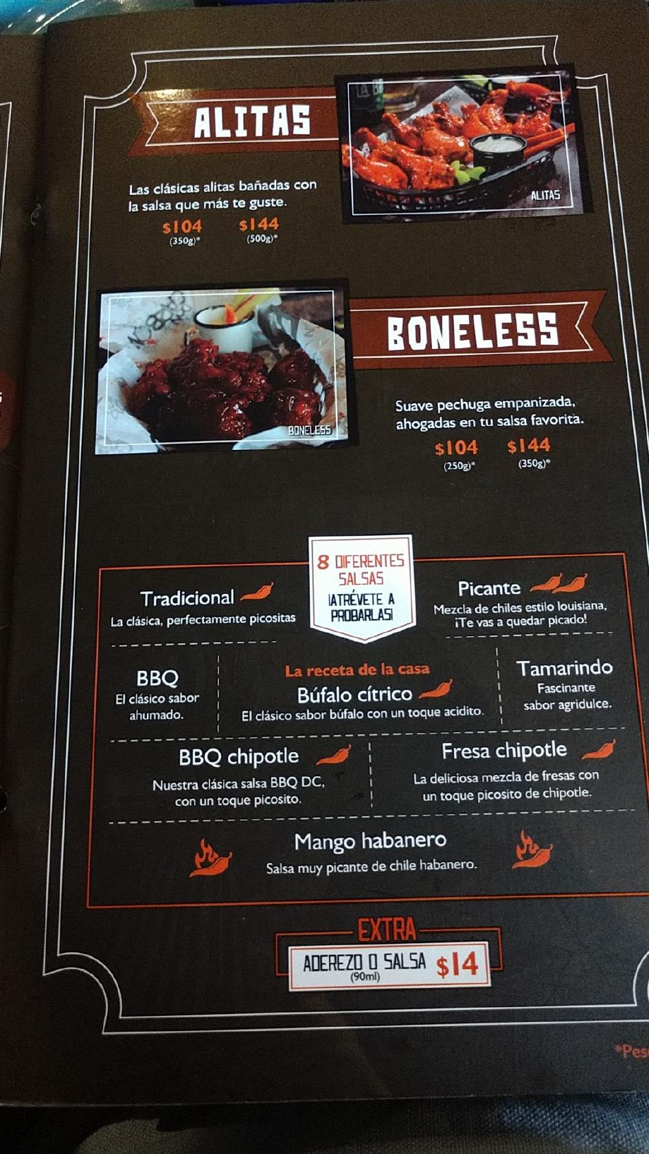 Carta de parrilla Don Carbón León (Plaza Mayor), Leon, Boulevard Juan ...