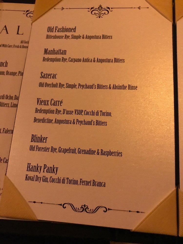 Menu at Alice pub & bar, Omaha