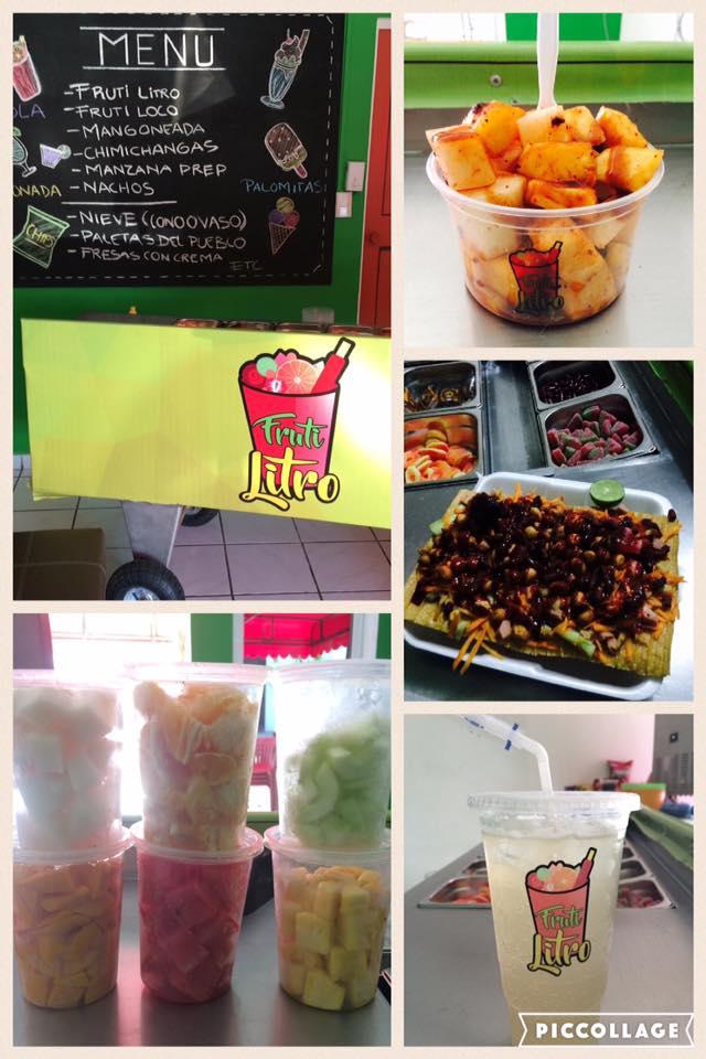 Menu at Fruti Litro, Los Mochis