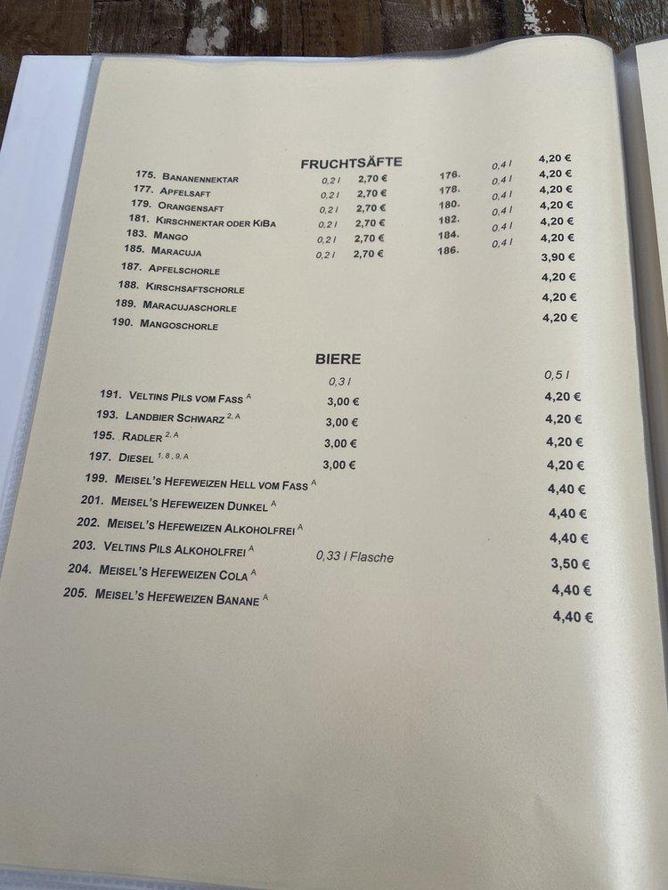 Menu at PELLORUS Restaurant & Café am Völkerschlachtdenkmal, Leipzig