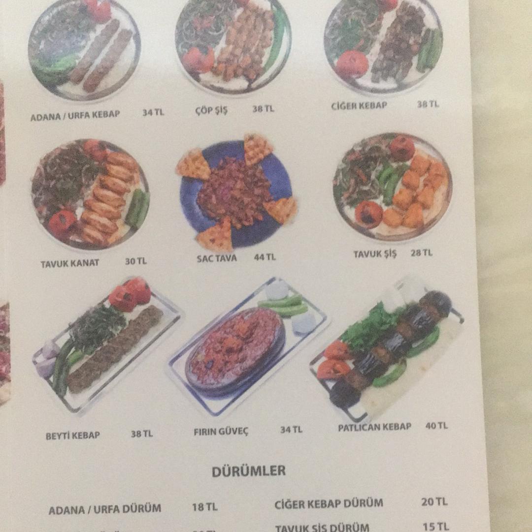 Menu at BARAN lahmacun | fırıngüveç | sactava | Kebap, Istanbul