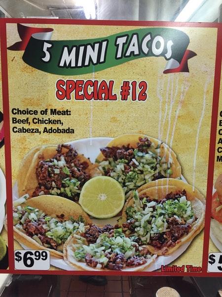 Menu at Molcasalsa Mexican Food restaurant, La Habra