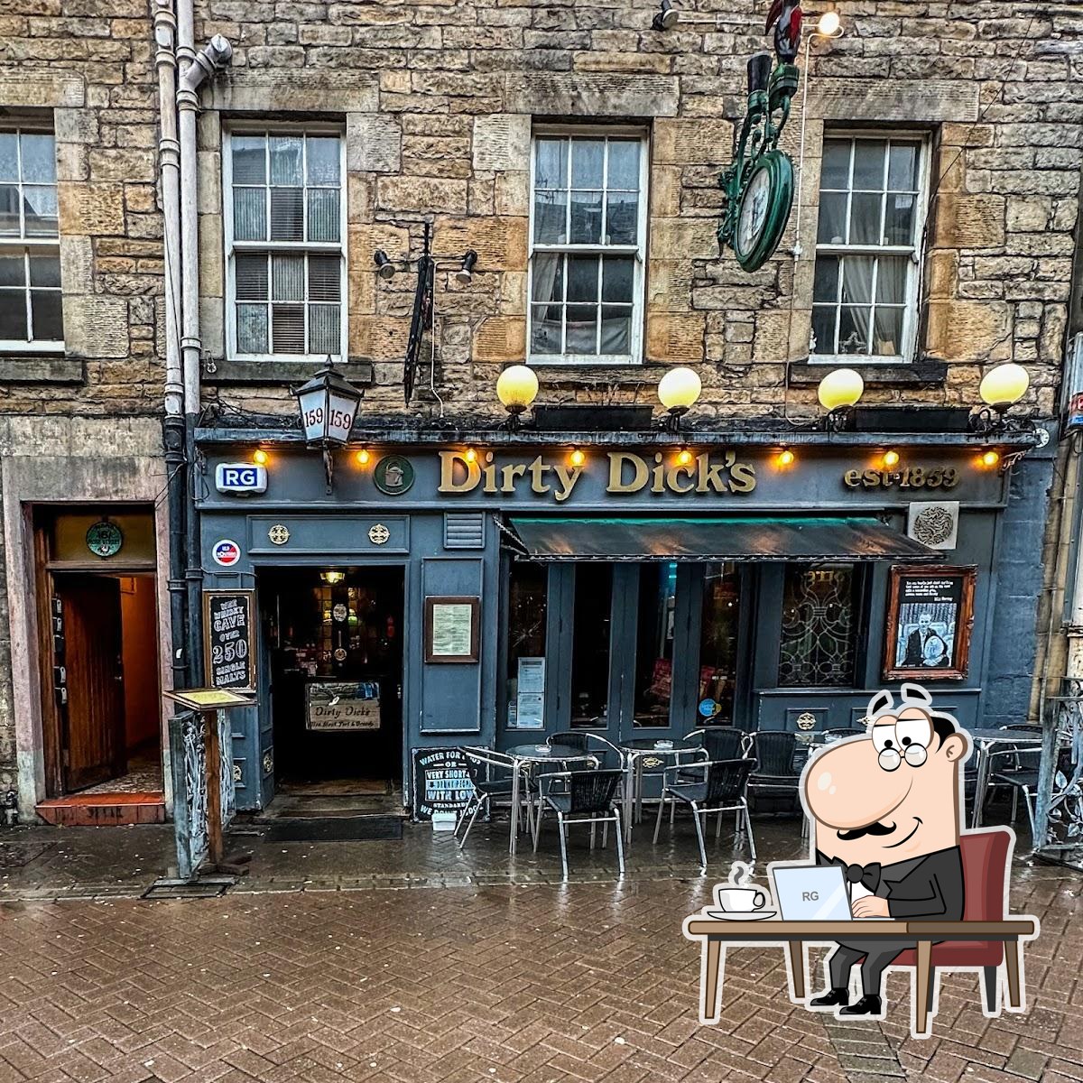Dirty Dick's Pub, Edinburgh - Restaurant menu, prices and reviews
