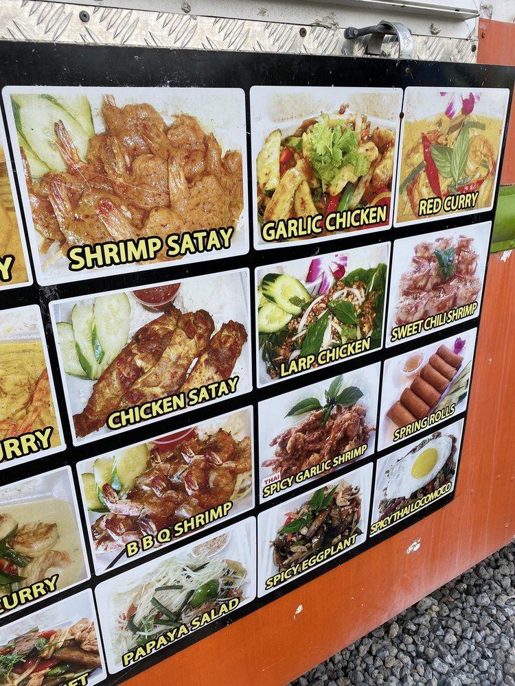 Menu at Original thaifood restaurant, Hauula, 53-534 Kamehameha Hwy