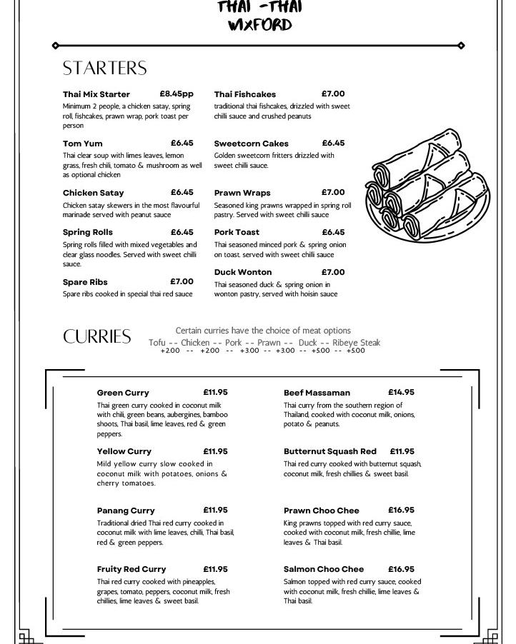 Menu at Three Horseshoes Wixford restaurant, Alcester, Road