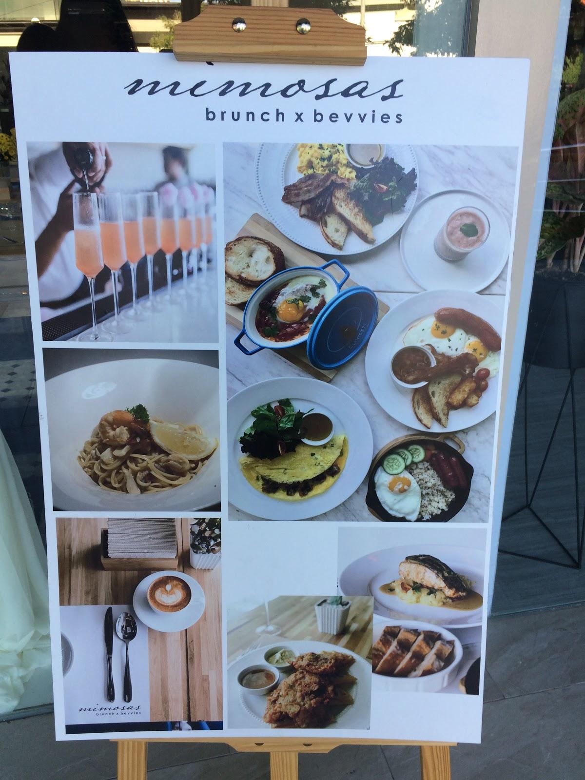 Menu at Mimosas brunch x bevvies restaurant, Mandaue City