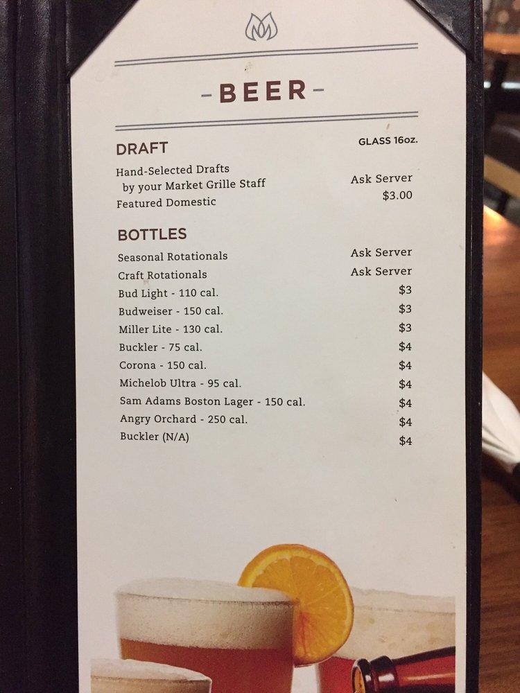 Menu at Hy-Vee Market Grille cafe, Madison, 675 S Whitney Way