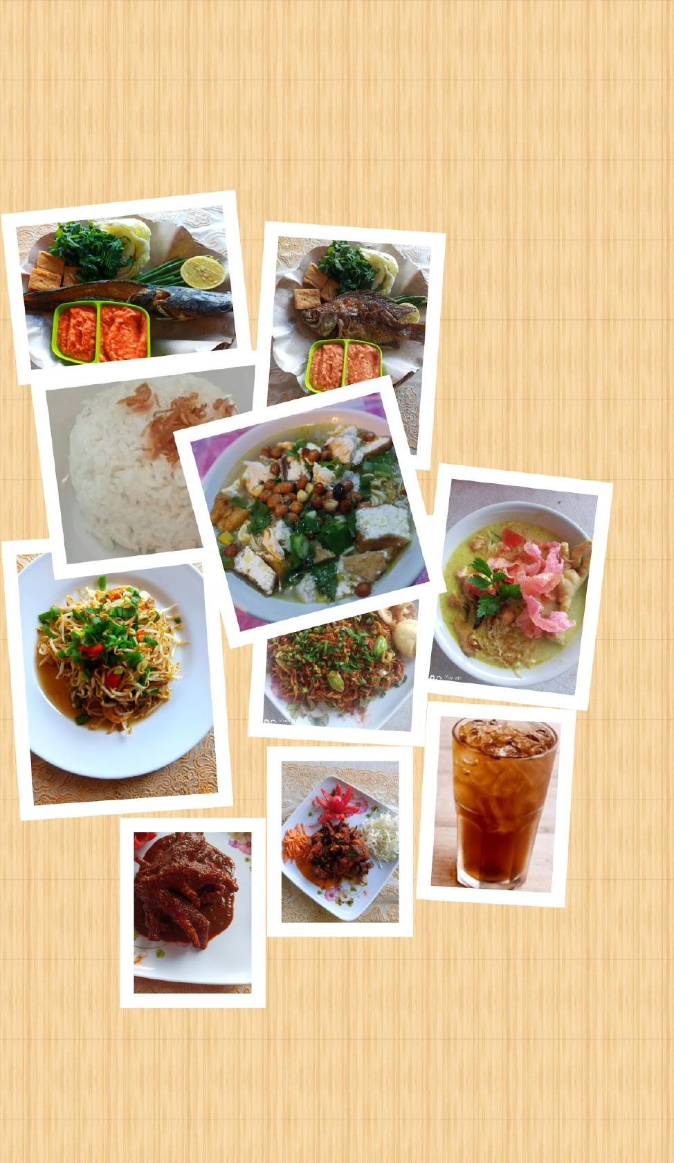 Menu at Ngs food "miso ayam bacok" cafe, Palembang