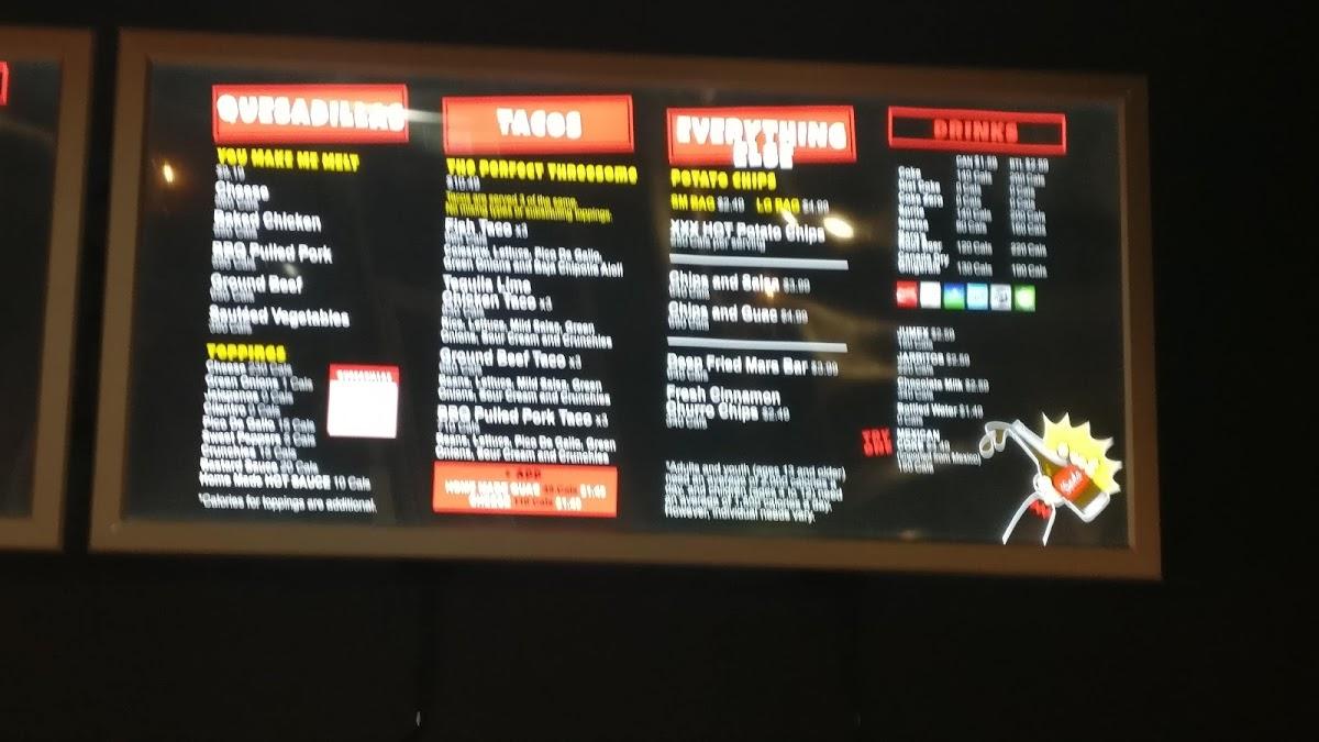 Menu at Fat Bastard Burrito Co. restaurant, Sault Ste. Marie