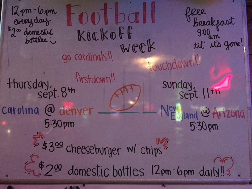 Menu at Westside Les's Too Sports Bar, Glendale, W Olive Ave