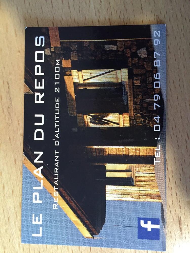 Le Plan du Repos, Bourg-Saint-Maurice, Les Pistes - Restaurant reviews