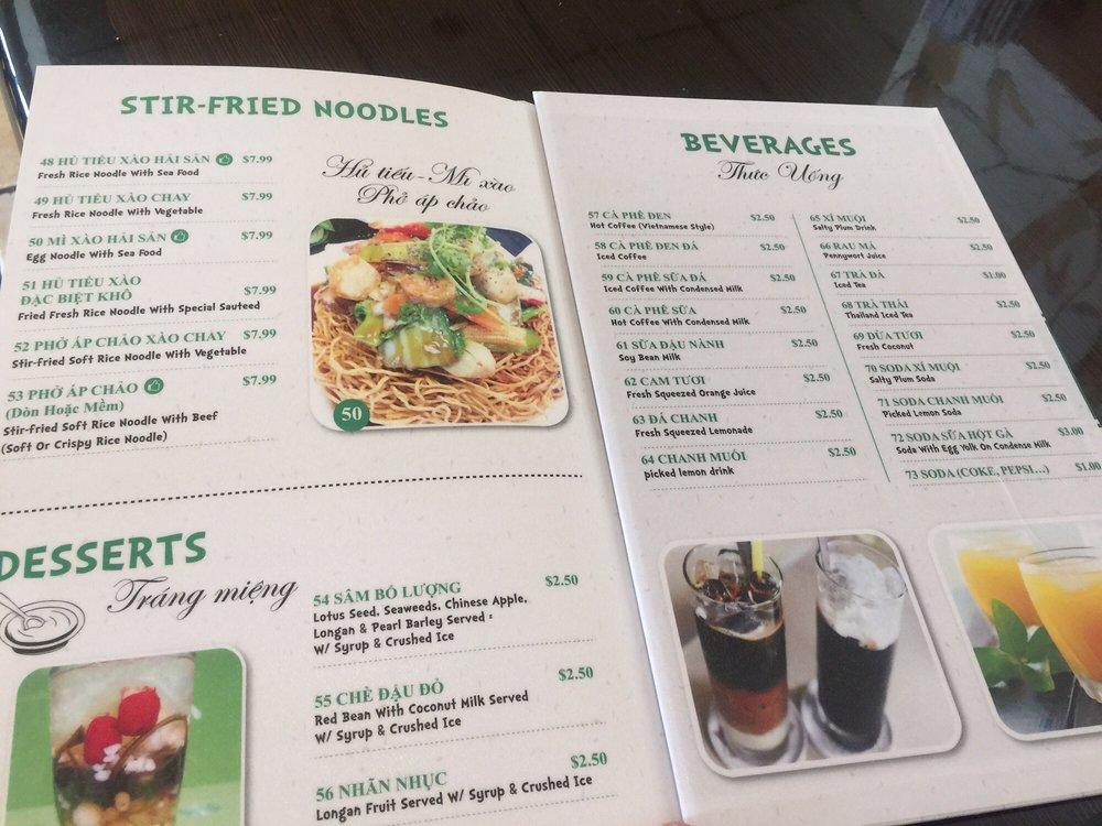 Menu at Pho 45 - La Mirada restaurant, La Mirada, La Mirada Blvd