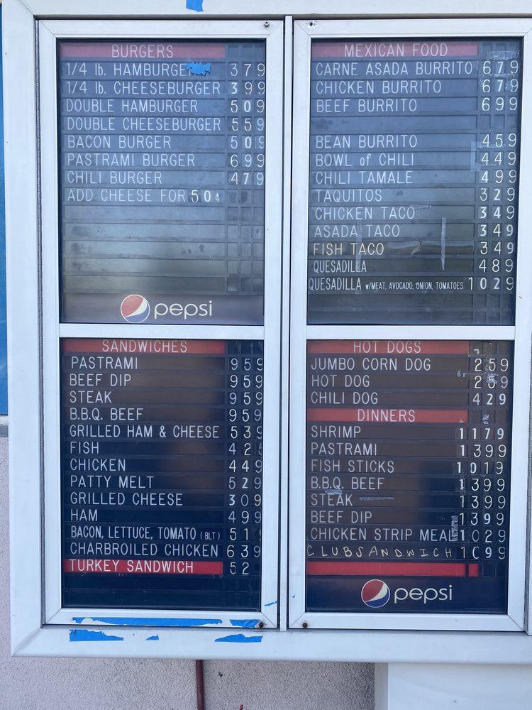Carta del restaurante Valley Super Burger, La Puente