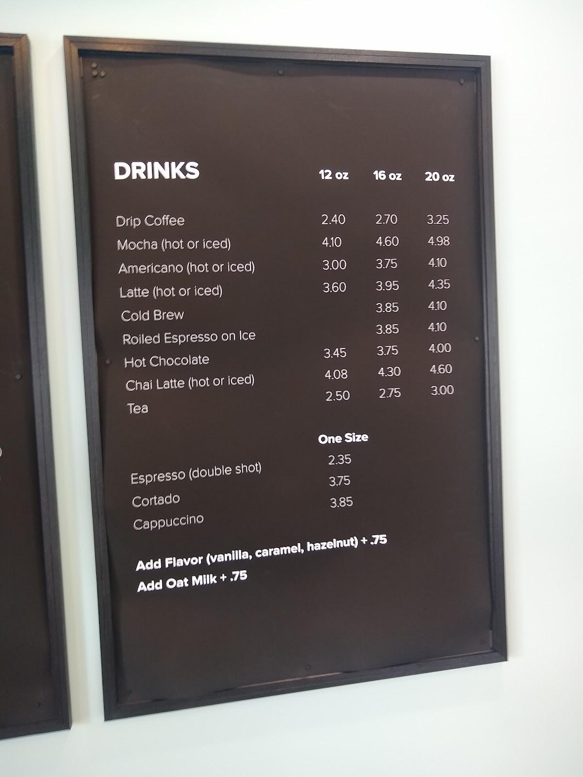Menu at SoHo Sweets Creamery & Cafe, South Holland