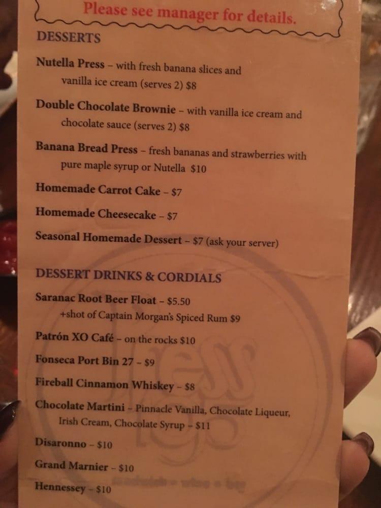 Menu at Press 195 pub & bar, Rockville Centre, 22 N Park Ave