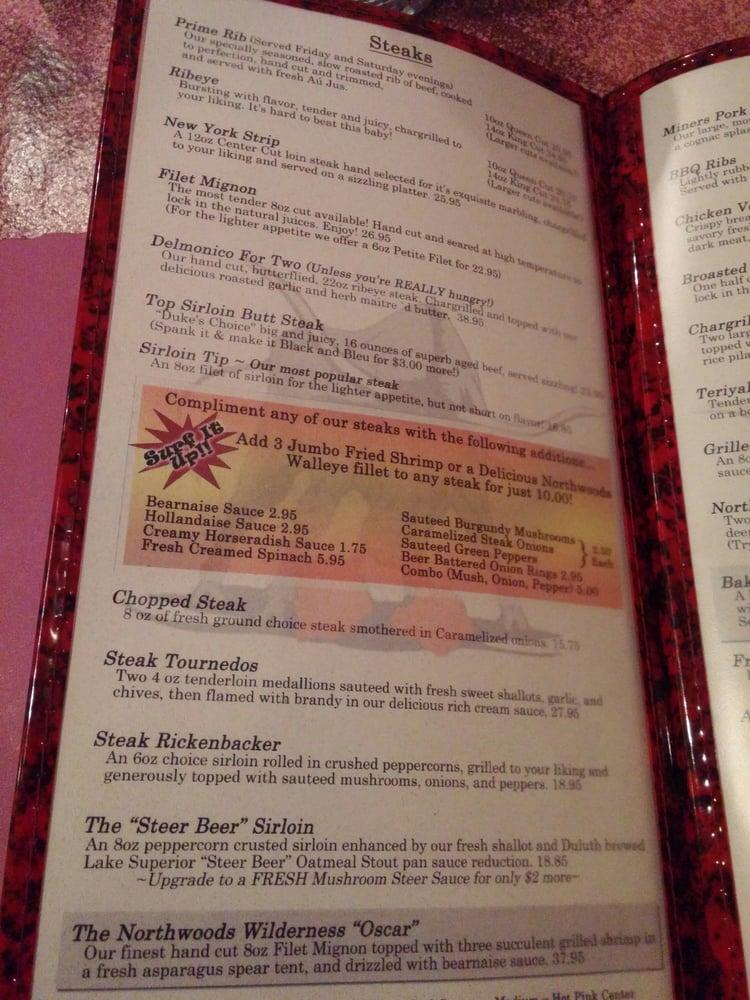 Menu at Ely Steak House pub & bar, Ely