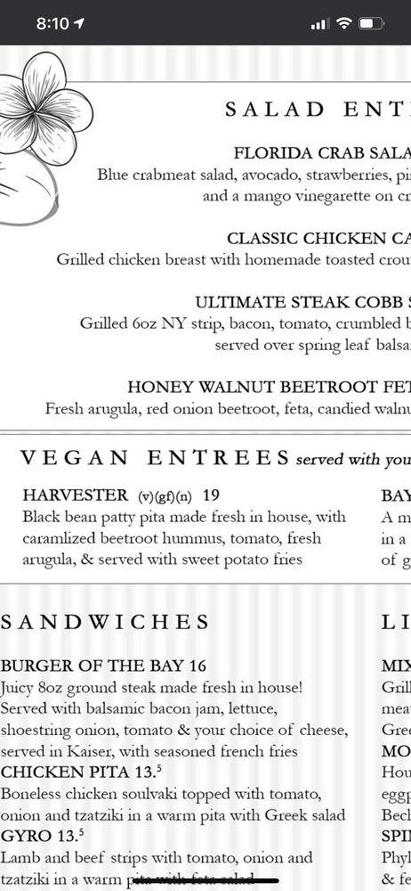 Menu at Landy's Restaurant, Englewood