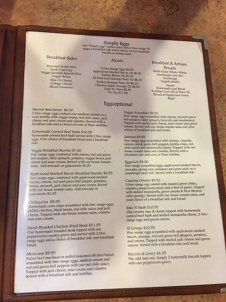 Menu at San Pedro Cafe, Rancho Palos Verdes, 605 S Pacific Ave