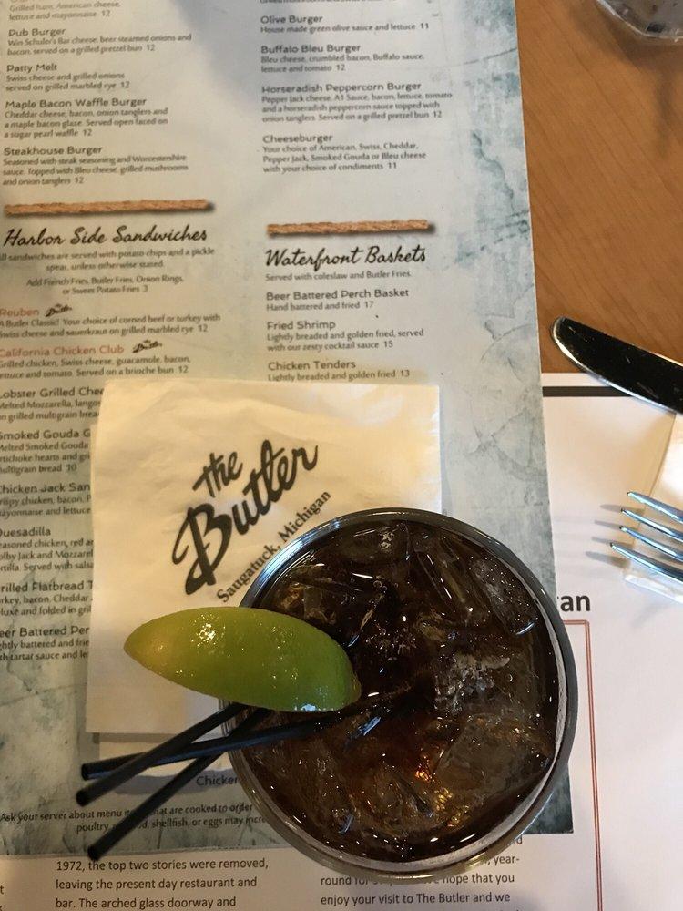 Menu at The Butler pub & bar, Saugatuck, 40 Butler St