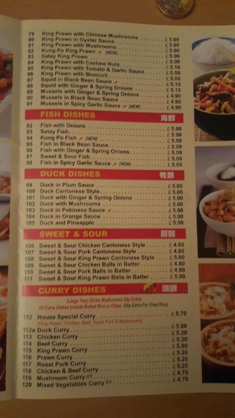 Menu at The Red Hot Goodies fast food, Newport