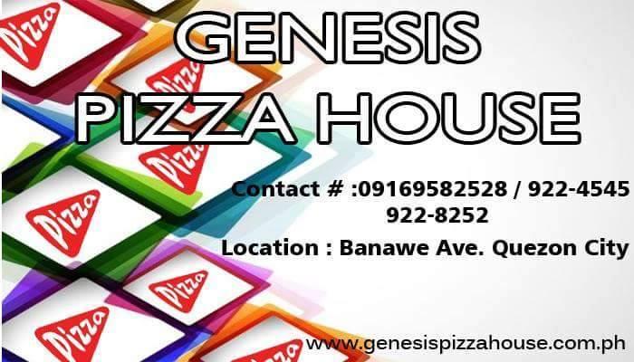 Genesis Pizza House pizzeria, Caloocan