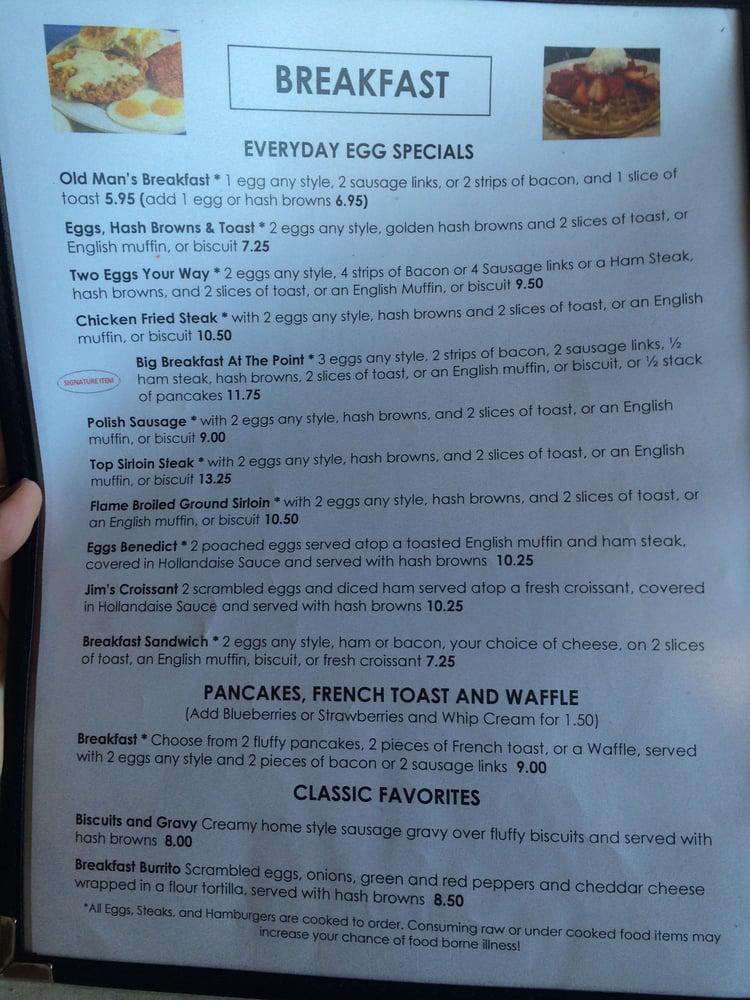 Menu at Browns Point Diner pizzeria, Tacoma, East Side Dr NE