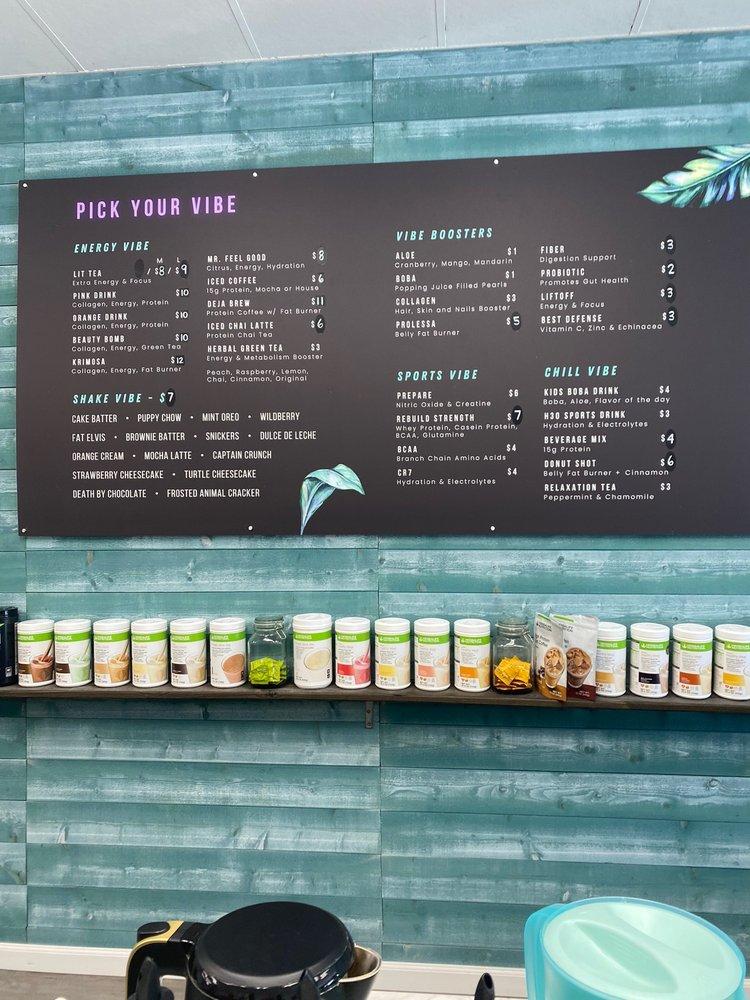Menu at Coastal Nutrition pub & bar, Port Orange