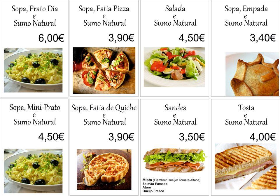 Menu at Chocolate & Pimenta pub & bar, Estoril