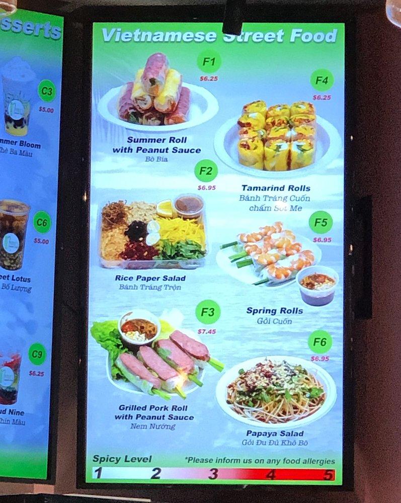 Menu at Natalie’s Sugar Cane & Dessert pub & bar, Tukwila