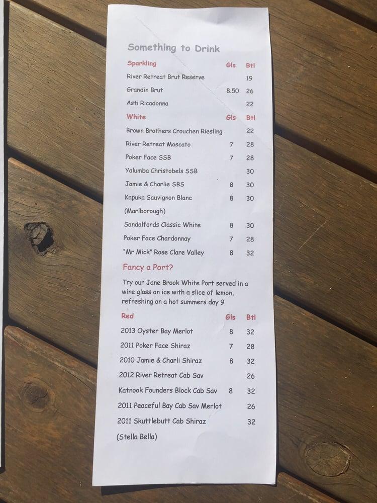 Menu at Mt Helena Tavern restaurant, Mount Helena