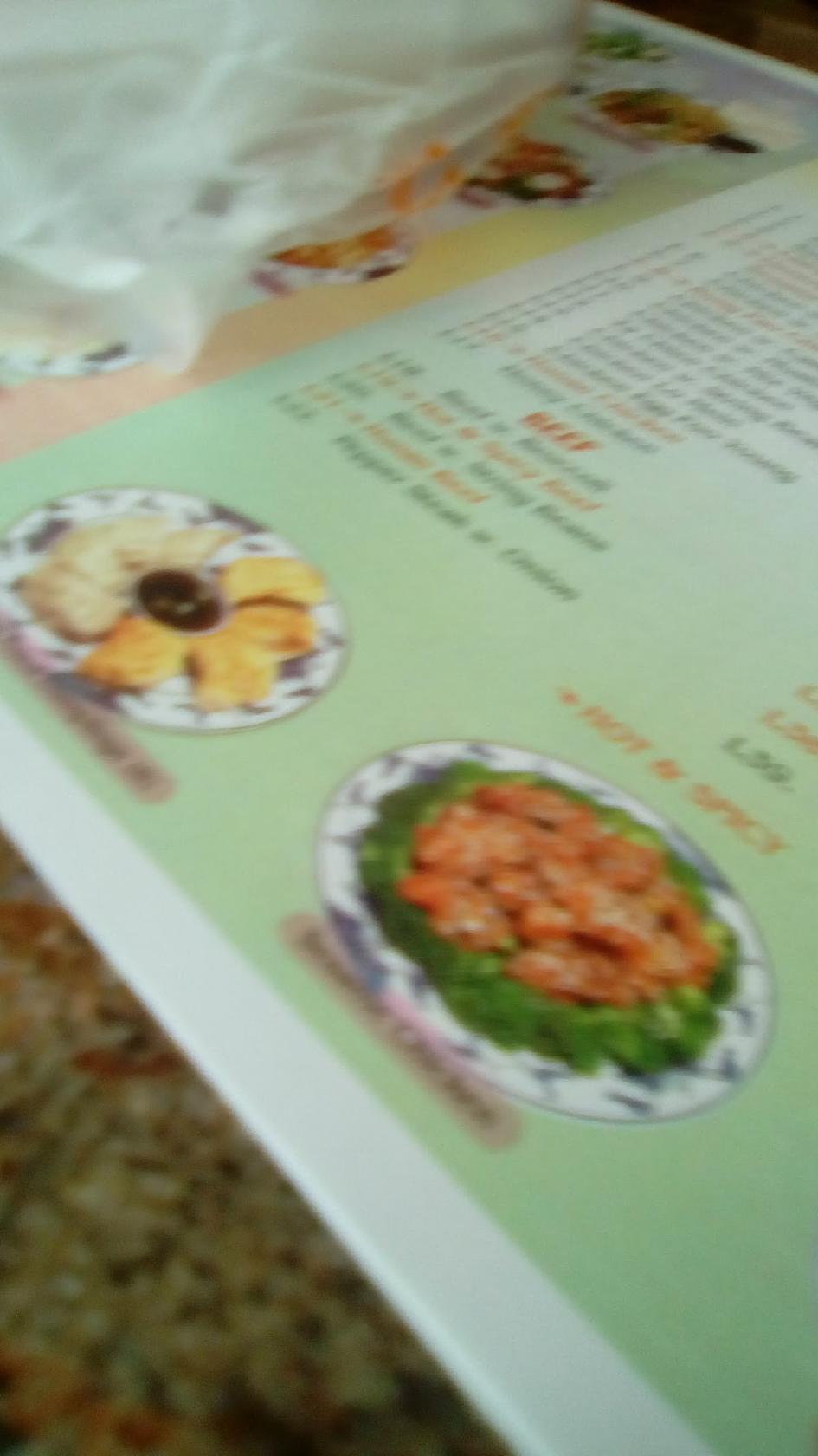 Menu at Number One Chinese Kitchen restaurant, Suffern