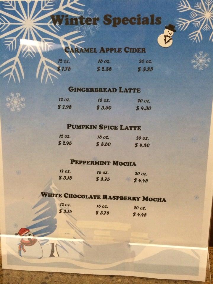 Menu at Bom Dia Café cafe, San Diego, La Jolla Village Dr Level p1