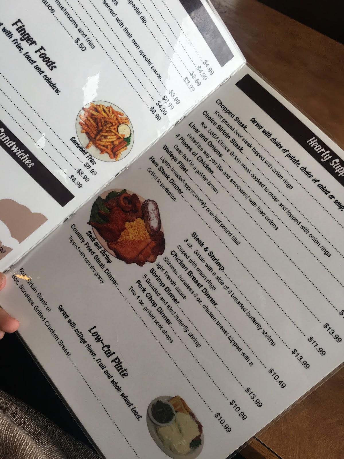 Menu at Countryside Restaurant of Motley, Motley, 880 US-10