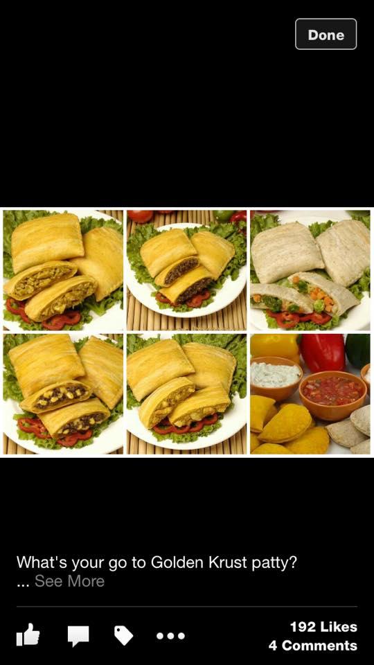 Menu at Golden Krust Caribbean Restaurant, Kissimmee, W Vine St
