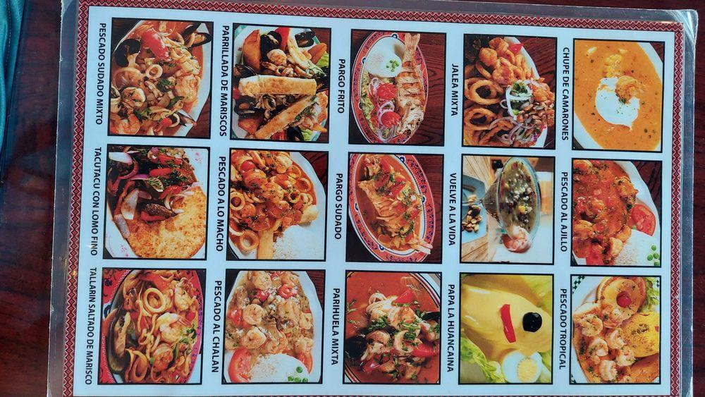 Menu at Chalan on the Beach restaurant, Miami Beach